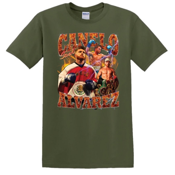 Shirts | Canelo Alvarez Team Canelo Mexico T Shirt New S5xl 223 Fast ...